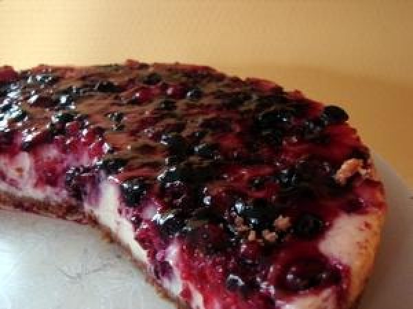 Recette de cheesecake aux fruits rouges et coulis