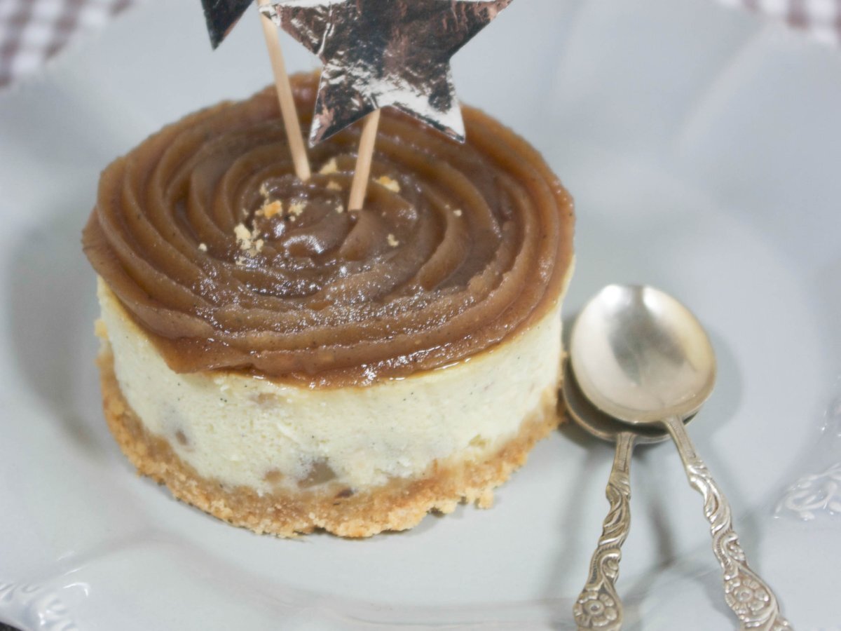 Recette de cheesecake aux marrons et chocolat