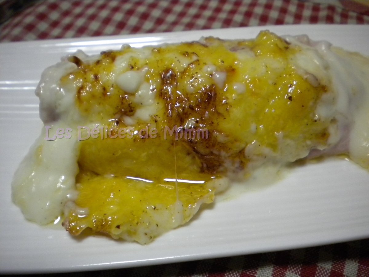 Recette de chicons au gratin (endives au gratin)