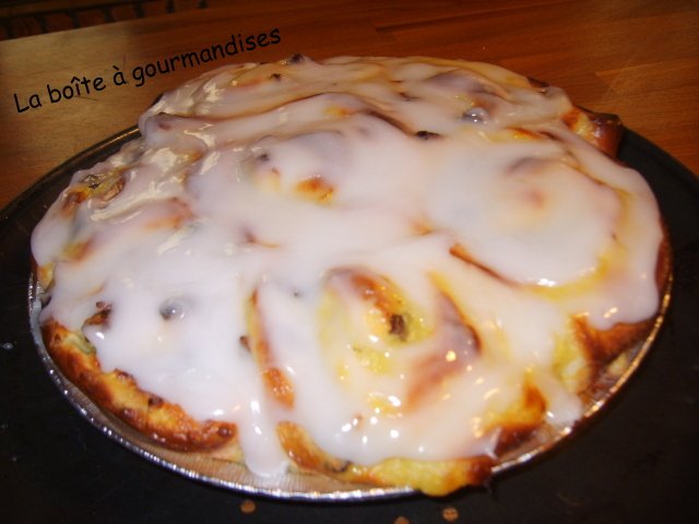 Recette de chinois (brioche aux raisins)