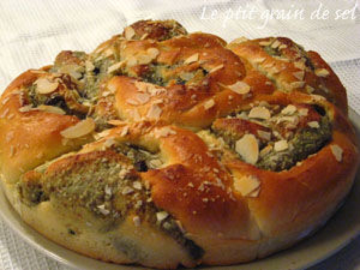 Recette de chinois façon galette des rois à la pistache