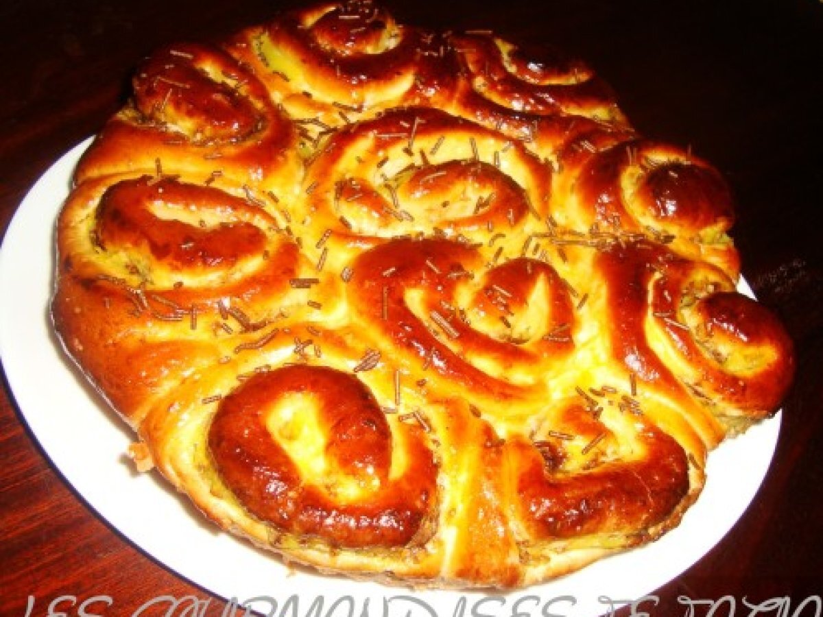 Recette de chinois à la crème pâtissière