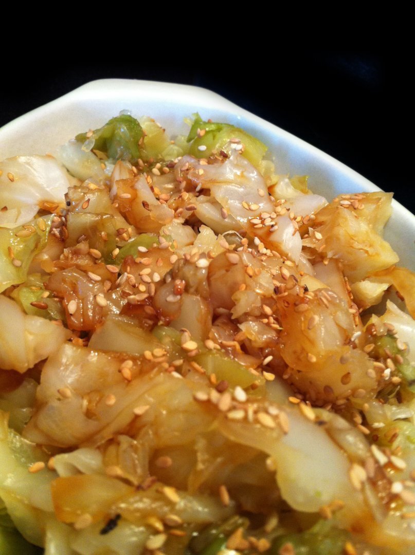 Recette de choux-choux au soja et sésame délicieux