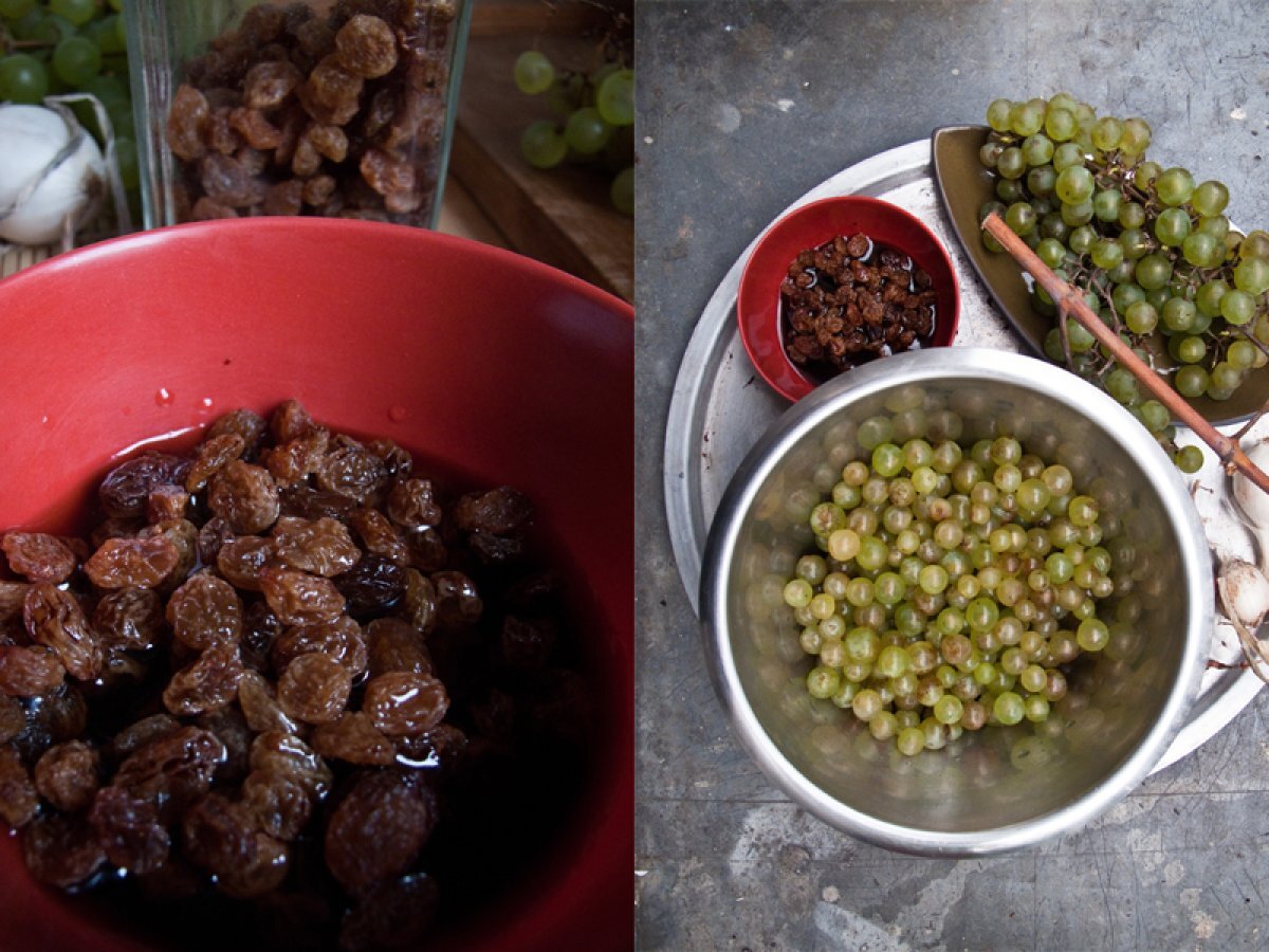 Recette de chutney de raisin sucré et épicé