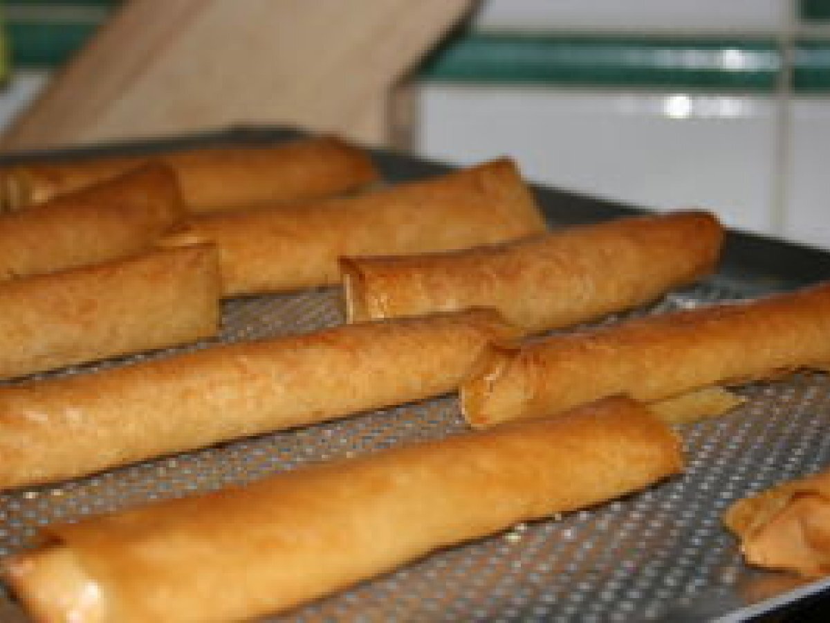 Recette de cigares au miel et aux amandes