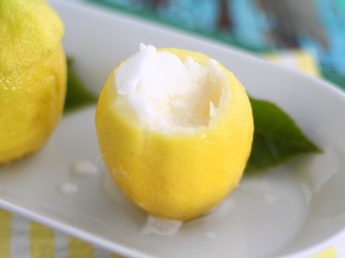 Recette de citron givré, un sorbet rafraîchissant