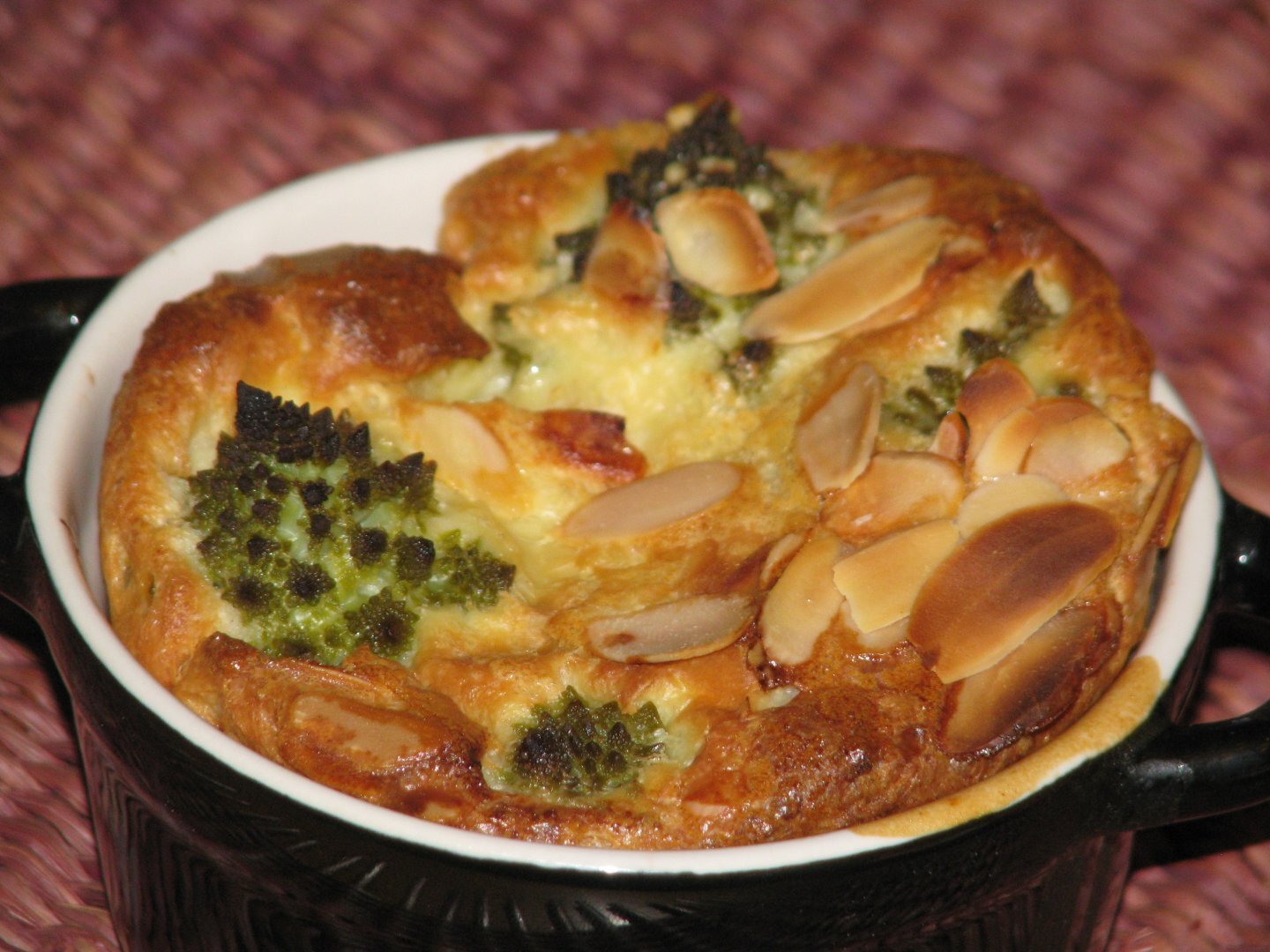 Recette de clafouti au chou romanesco savoureux