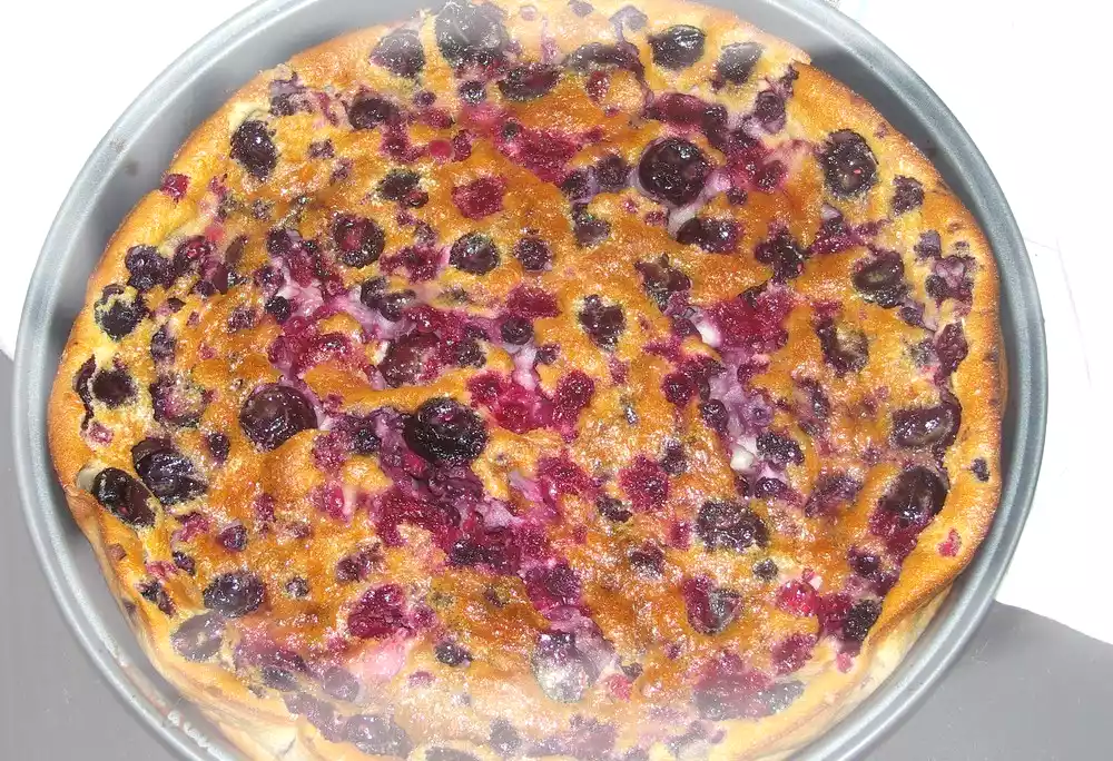 Recette clafoutis fruits rouges et autres délices