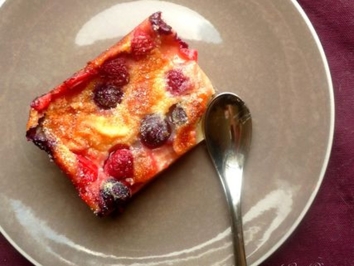 Clafoutis aux fruits rouges, Recette Ptitchef