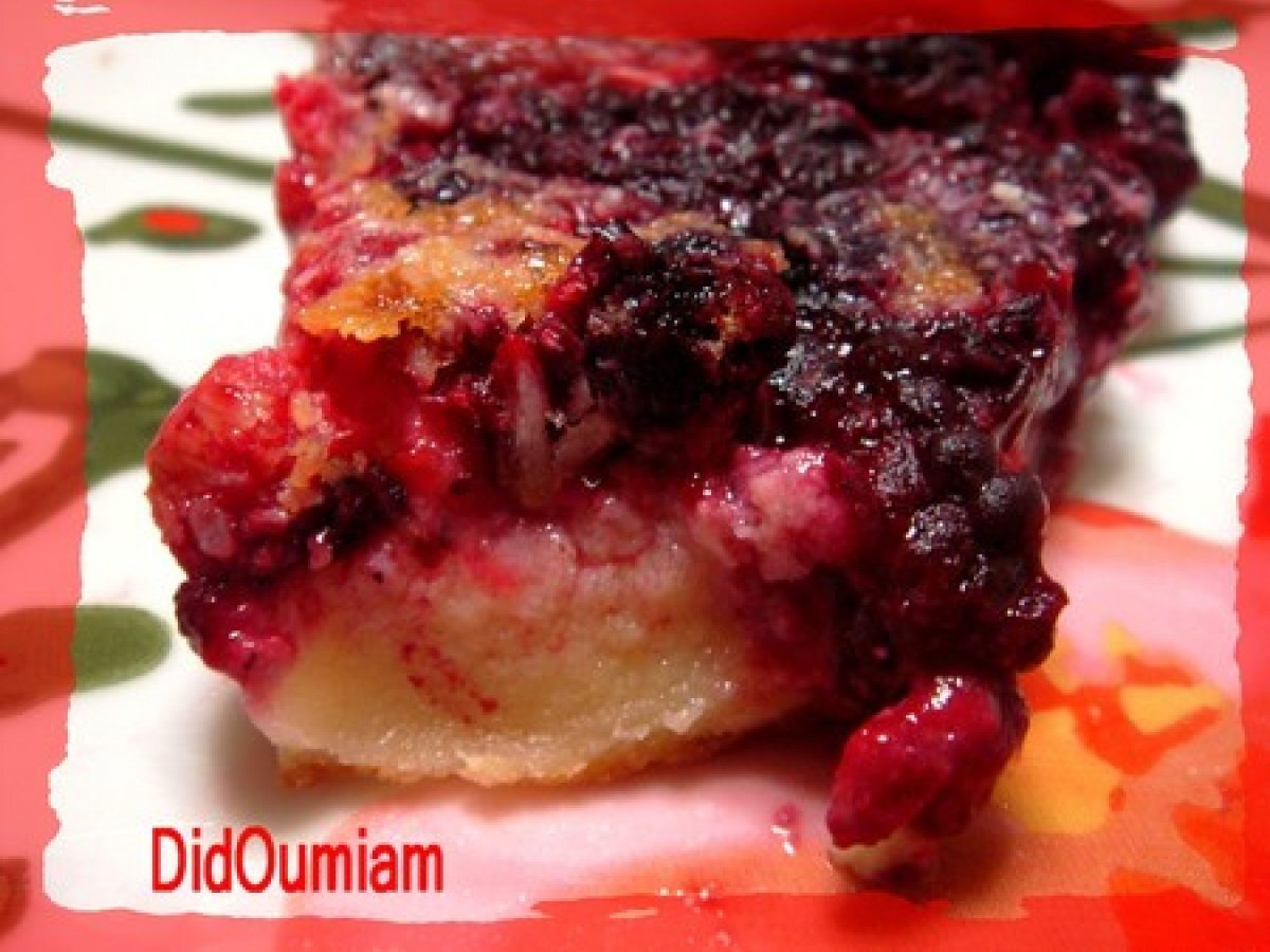Recette de clafoutis aux fruits rouges et cerises