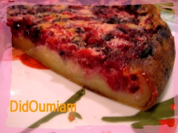 Clafoutis aux fruits rouges - Recette Ptitchef