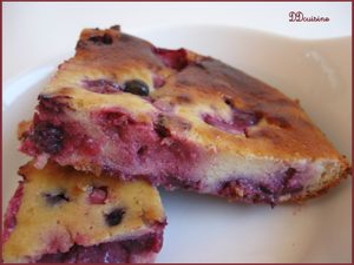 Recette de clafoutis aux fruits rouges et à la ricotta