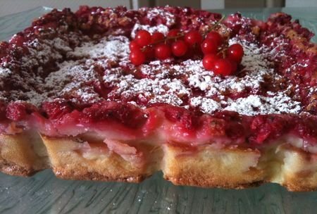 Recette de clafoutis aux groseilles et fruits rouges
