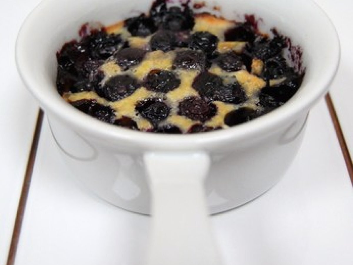 Recette de clafoutis express aux myrtilles