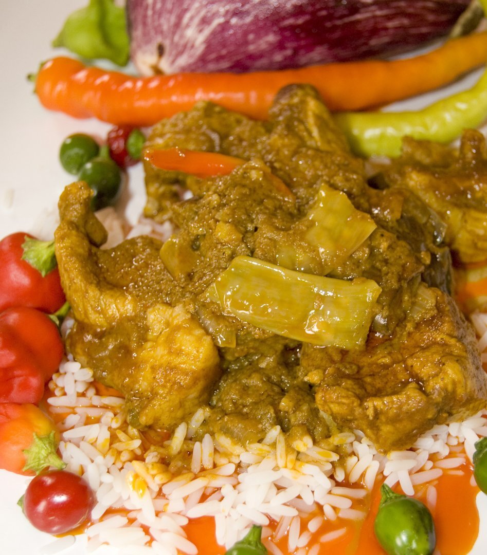 Recette de cochon de lait à la sauce moambe