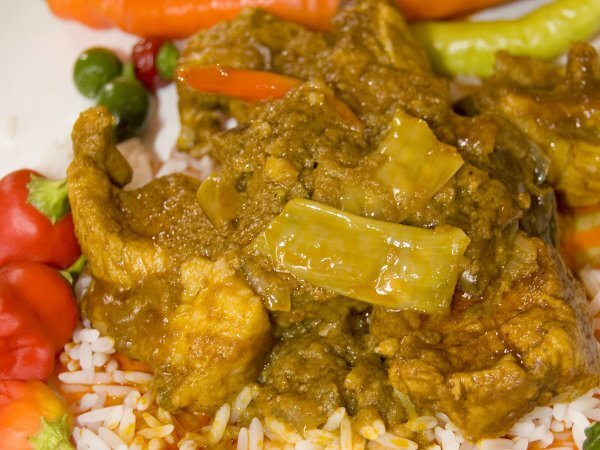 Recette de cochon de lait à la sauce moambe