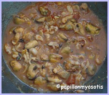 Recette de cocktail de fruits de mer à la tomate