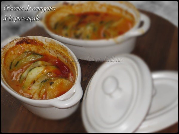 Recette de cocotte de courgettes à la provençale