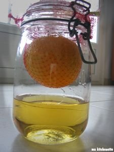 Cointreau maison ....ma kitchenette le retour... - Recette Ptitchef