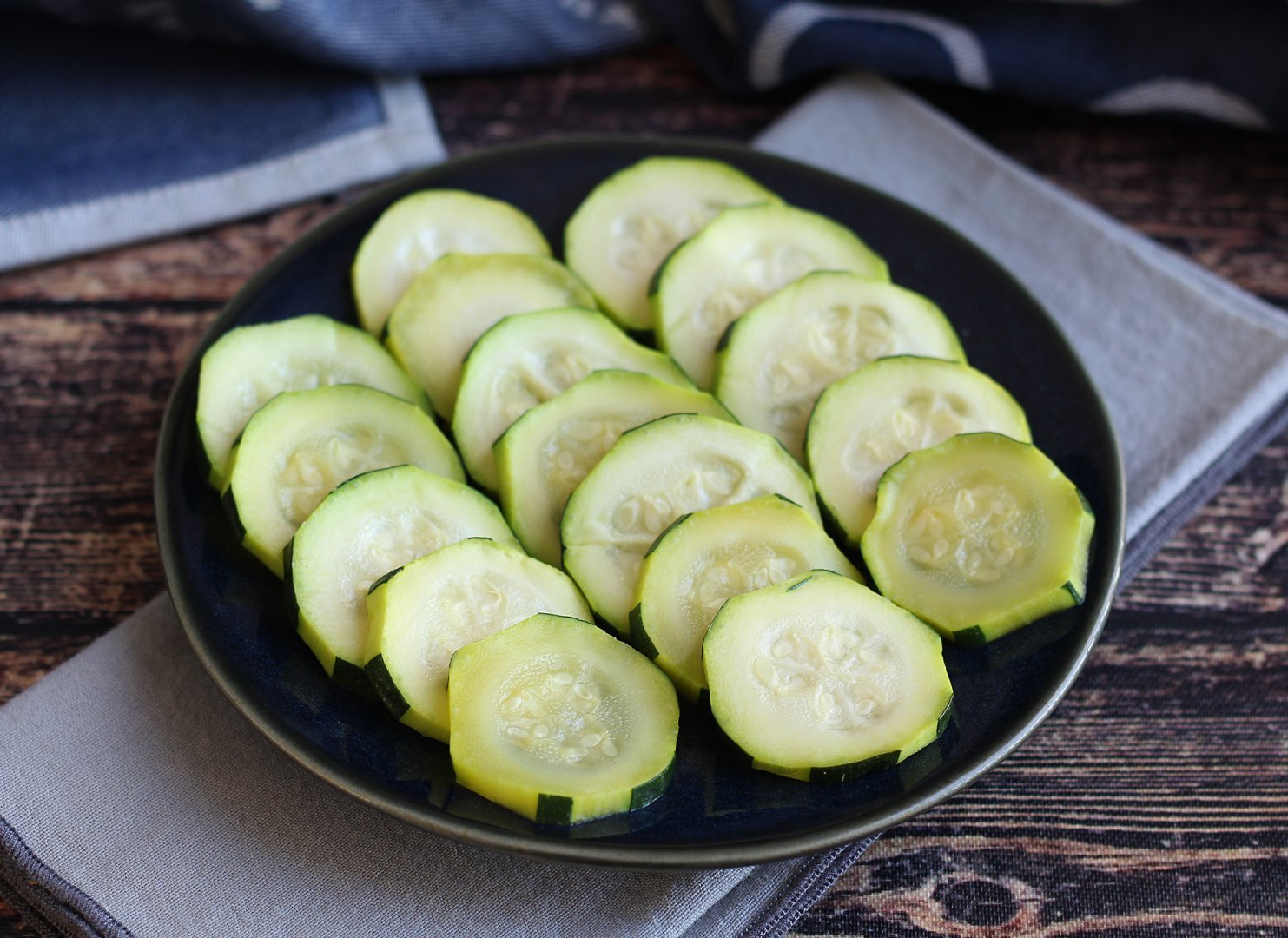 Recette : cuisson des courgettes à la vapeur