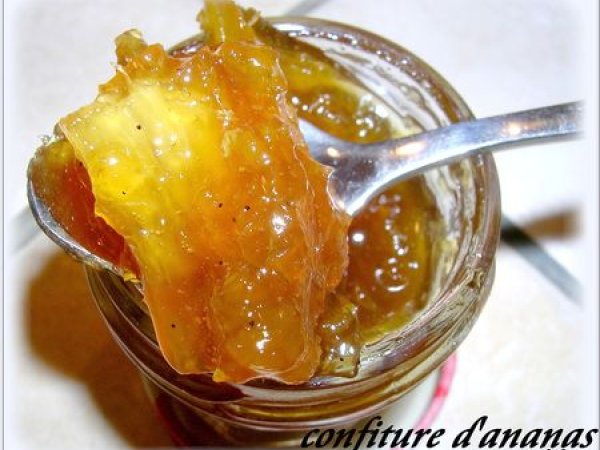 Confiture d'ananas - Recette Ptitchef