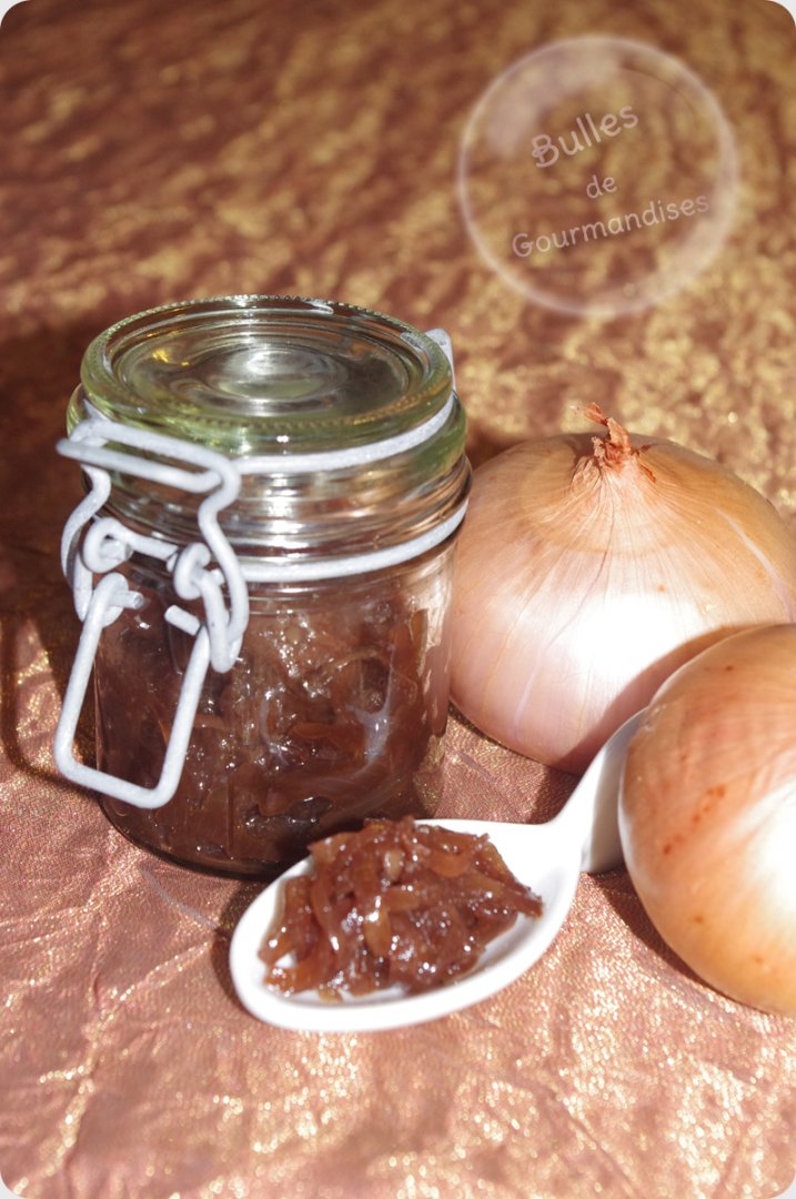 Recette de confiture d'oignons miel et hypocras