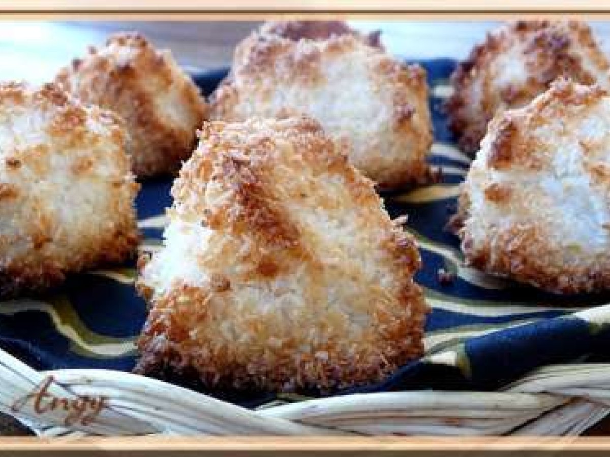 Recette de congolais ou rochers noix de coco