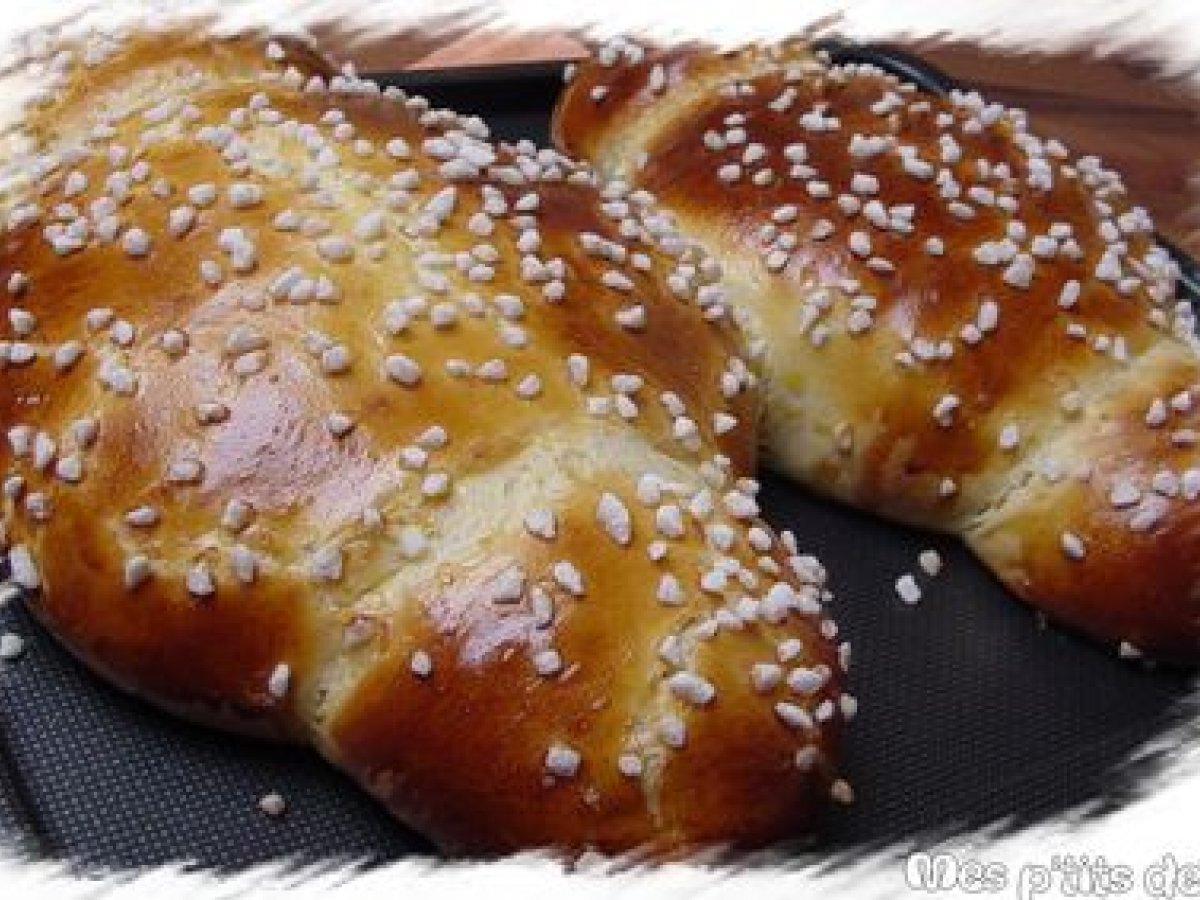 Recette de cougnou pour noël et fêtes de fin d'année