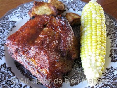 Recette de côtes levées style bar b. barn