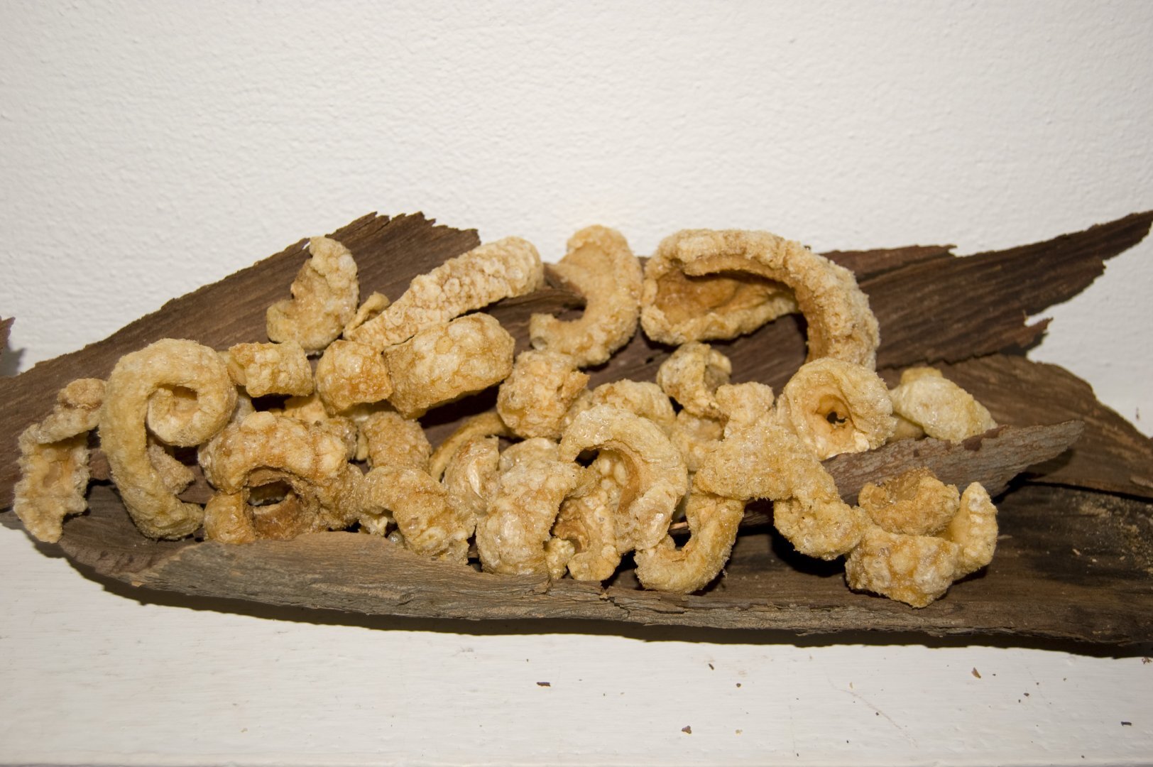 Recette de couennes de porc croustillantes frites