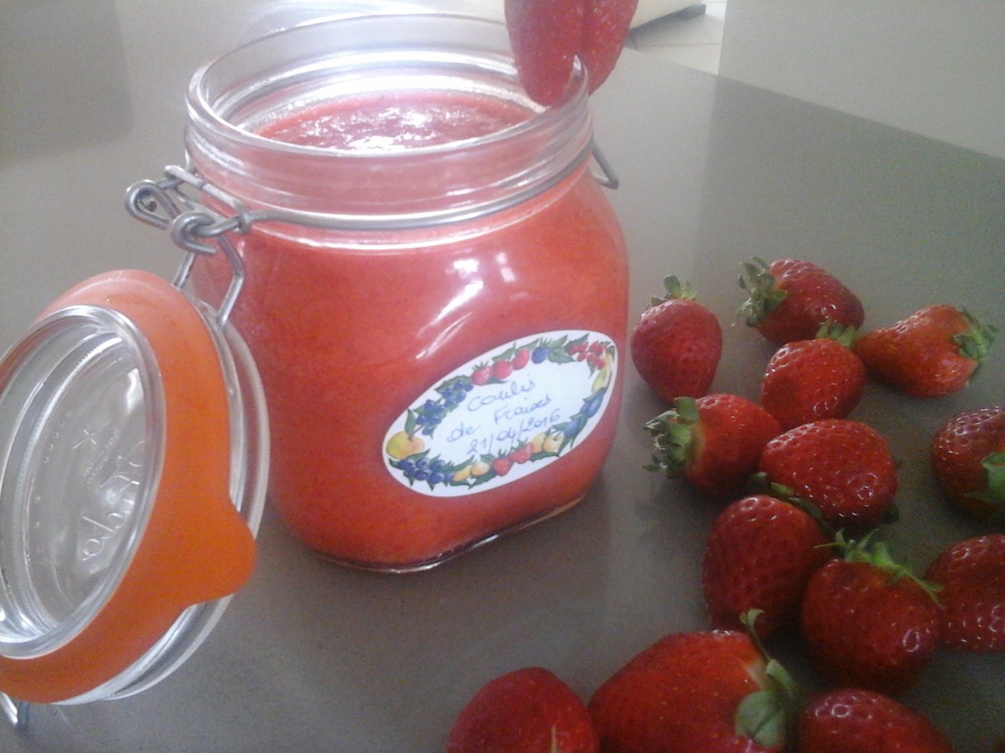Recette de coulis de fraises facile et rapide