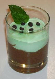 Recette de coupes menthe/chocolat après-dîner