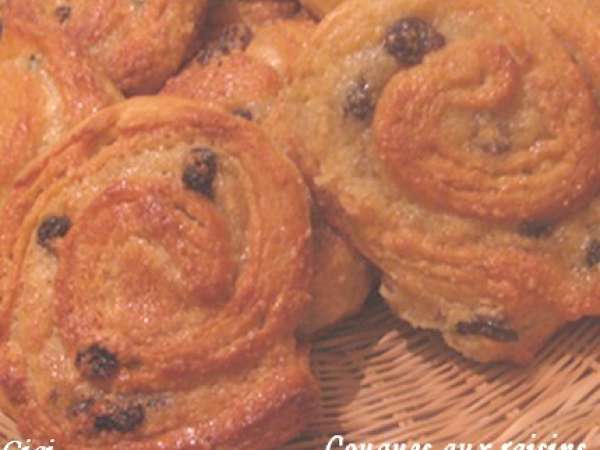 Recette de couques aux raisins moelleuses et savoureuses