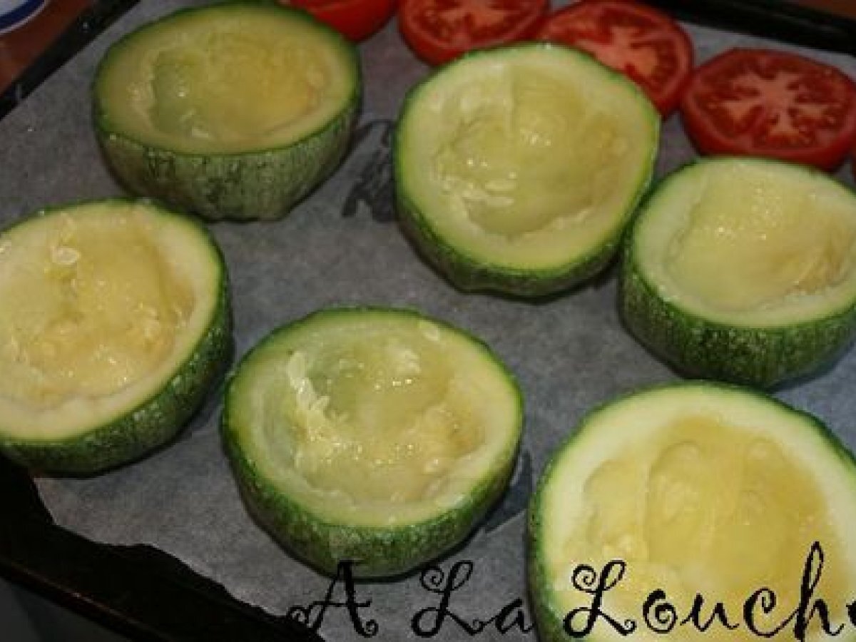 Recette de courgettes de nice farcies et gratinées