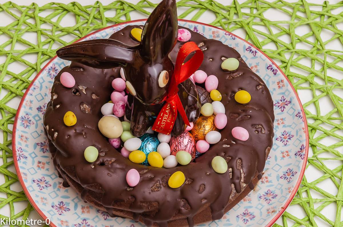 Couronne de pâques au chocolat - Recette Ptitchef Couronne de pâques au chocolat - Recette Ptitchef