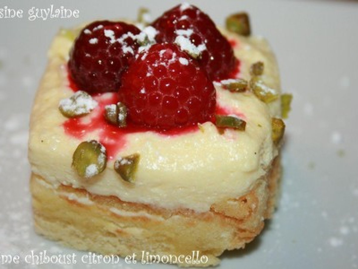 Recette de crème chiboust citron/limoncello