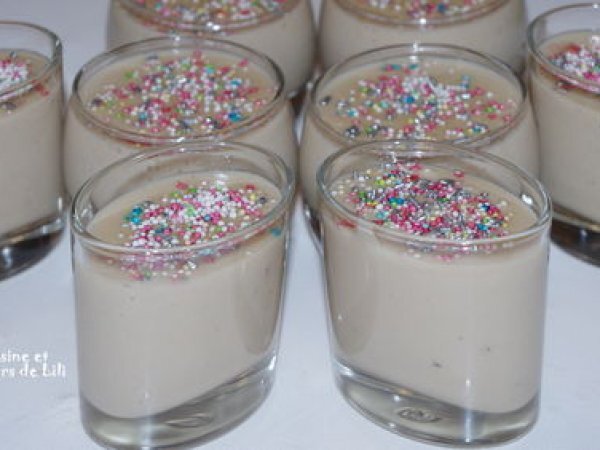 Recette de crème dessert au daim et chocolat