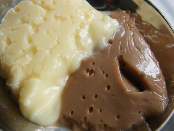 Recette de crème dessert aux deux saveurs