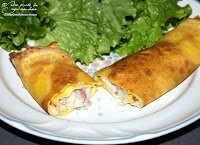 Recette de crêpes jambon, champignon et emmental