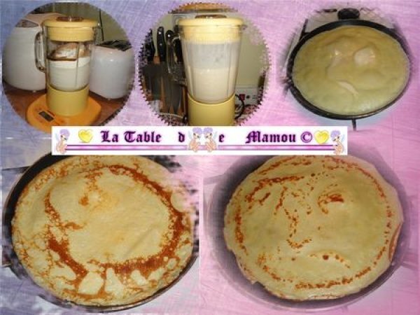 Crêpes fourées au fromage blanc et aux fruits rouges - Recette Ptitchef