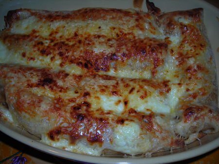 Recette de crêpes fourrées gratinées à l'emmental