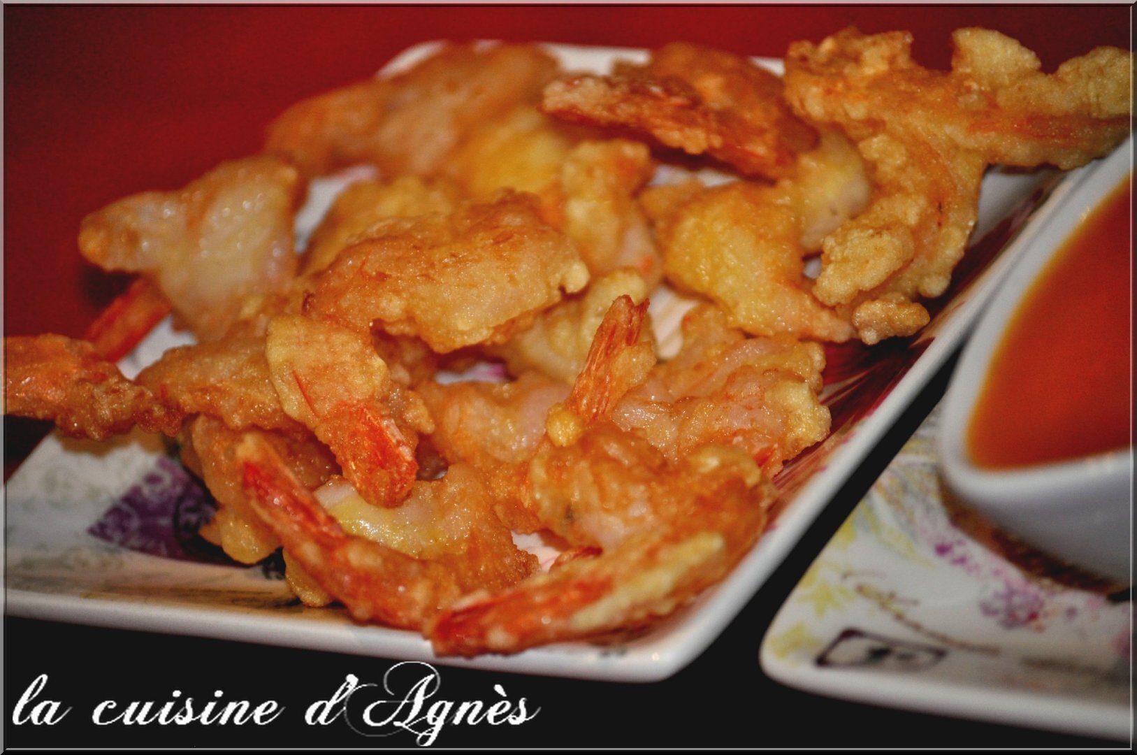 Recette de crevettes frites à la sauce aigre-douce