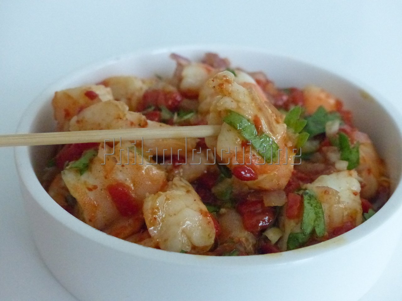Recette : crevettes marinées pour l'apéritif