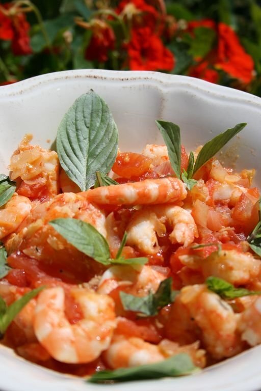 Recette de crevettes sautées au piment antillais