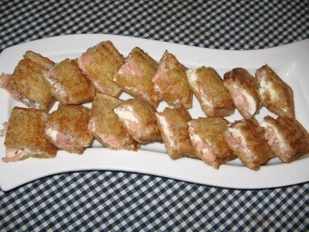Recette de croque saumon fumé et boursin