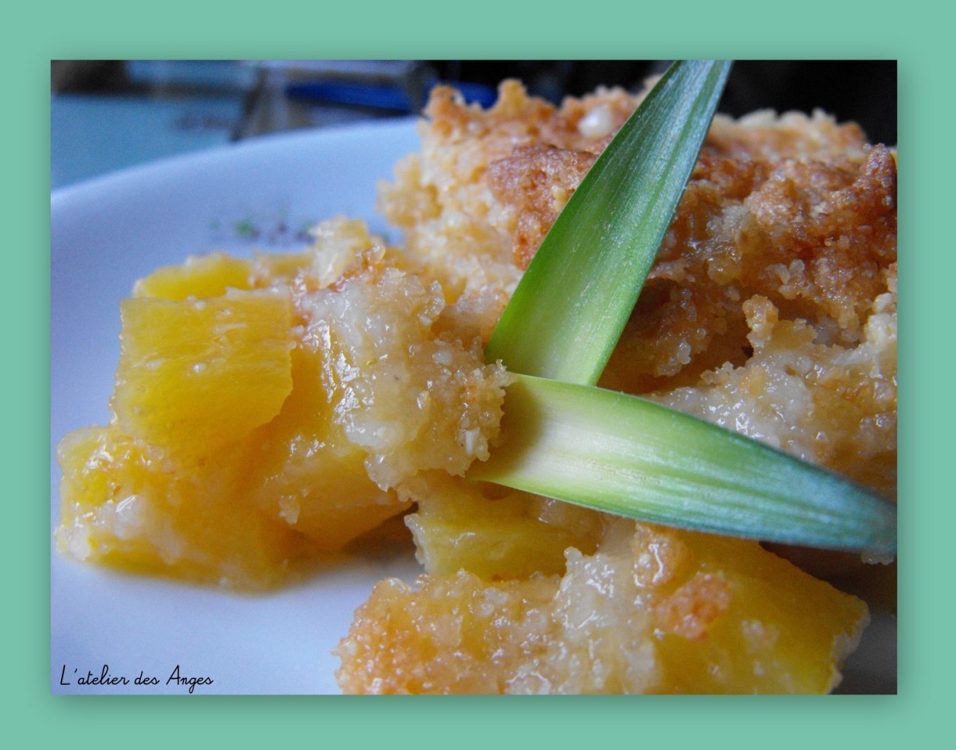Recette de crumble ananas et coco délicieux