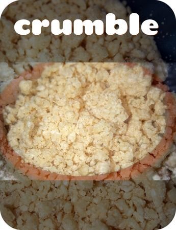 Recette de crumble au sésame et parmesan