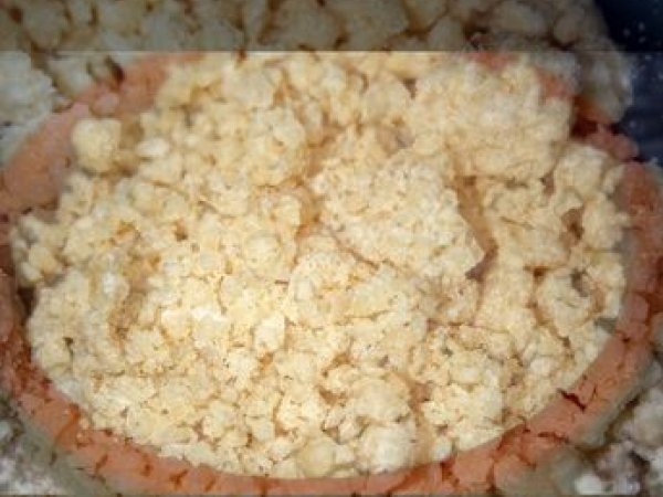 Recette de crumble au sésame et parmesan
