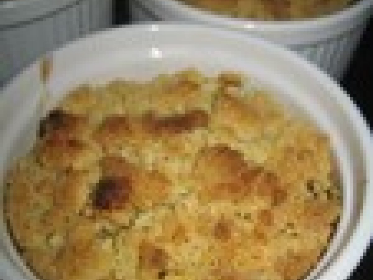 Recette de crumble aux pommes au thé matcha