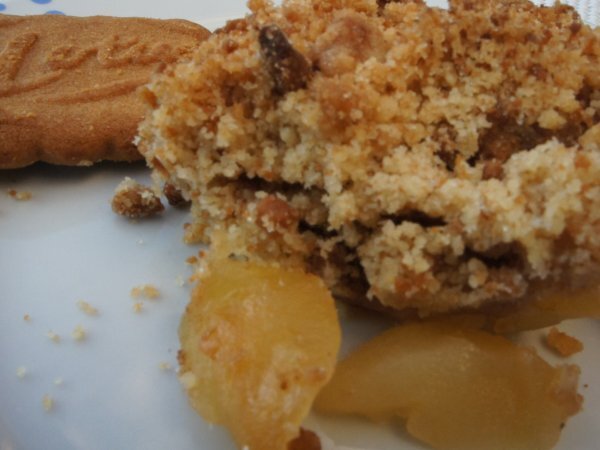 Recette de crumble aux pommes et spéculoos lotus